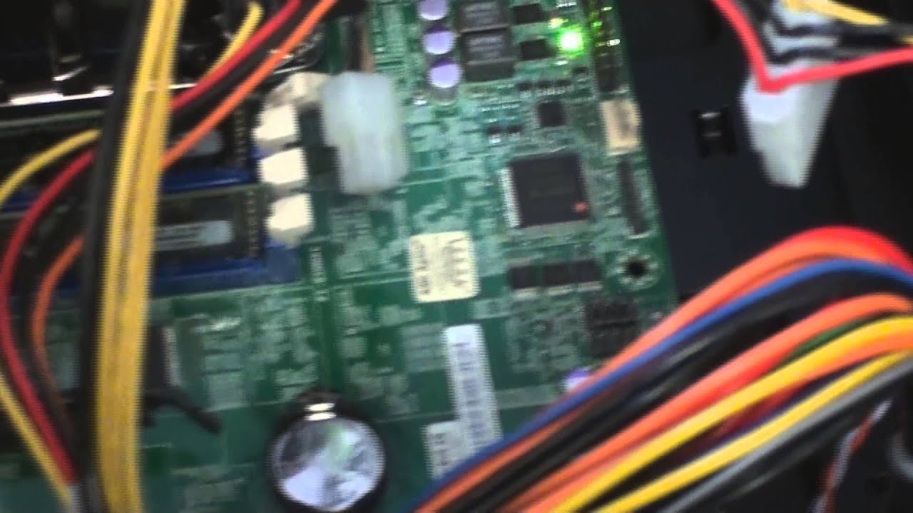 Supermicro X9SRL-F-O. System initializing B7 - YouTube