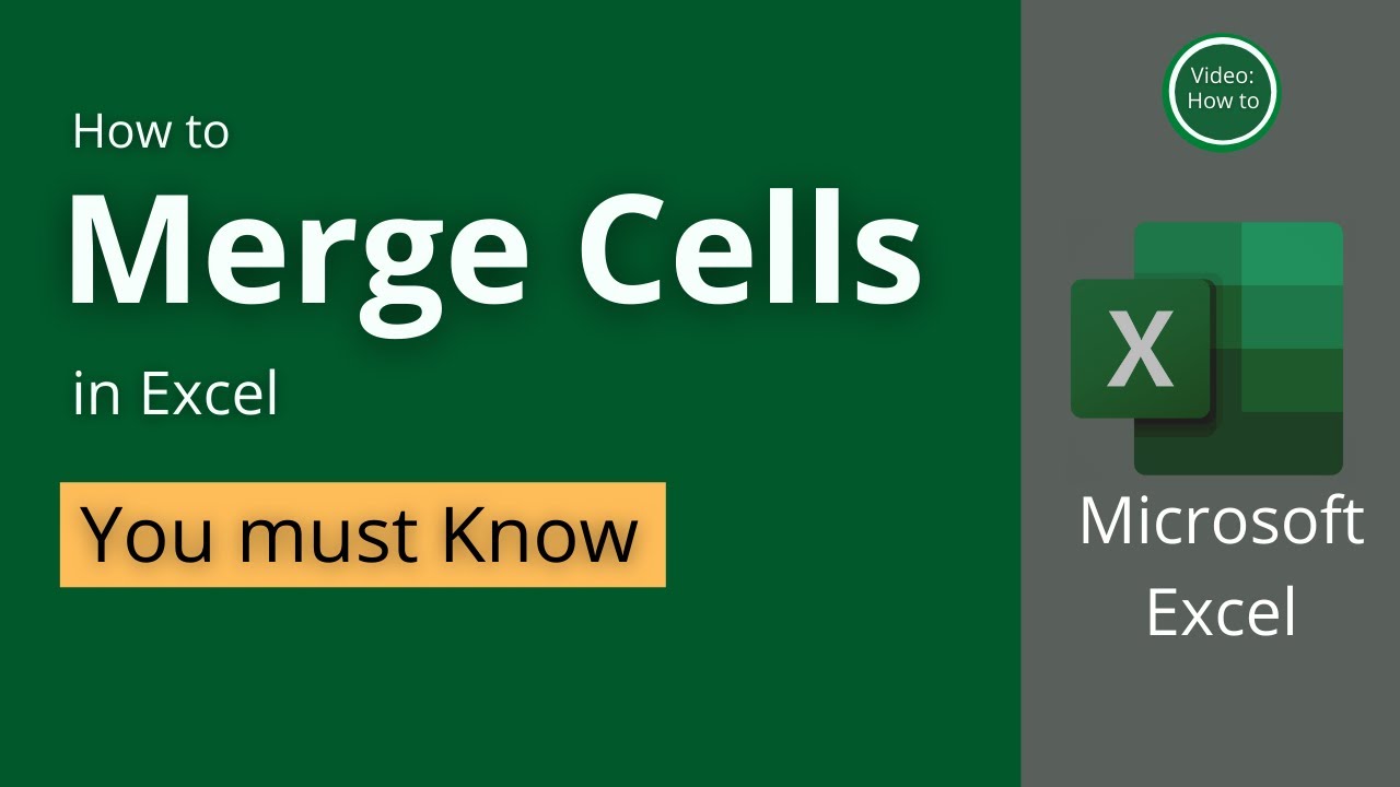 How To Merge Cells In Excel YouTube how-to-merge-cells-in-excel-youtube