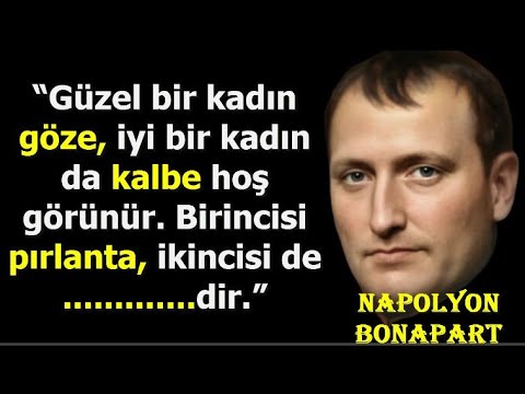 ZAFER SAVAŞTA KOVALAYAN AŞKTA İSE KAÇAN ERKEĞİNDİR NAPOLYON BONAPART SÖZLERİ KİŞİSEL GELİŞİM