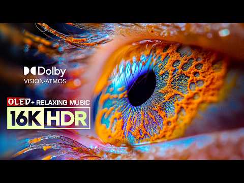 EPIC OLED TEST HDR 4K Video | 16K Dolby Vision 120fps | 8K ULTRA HD TV