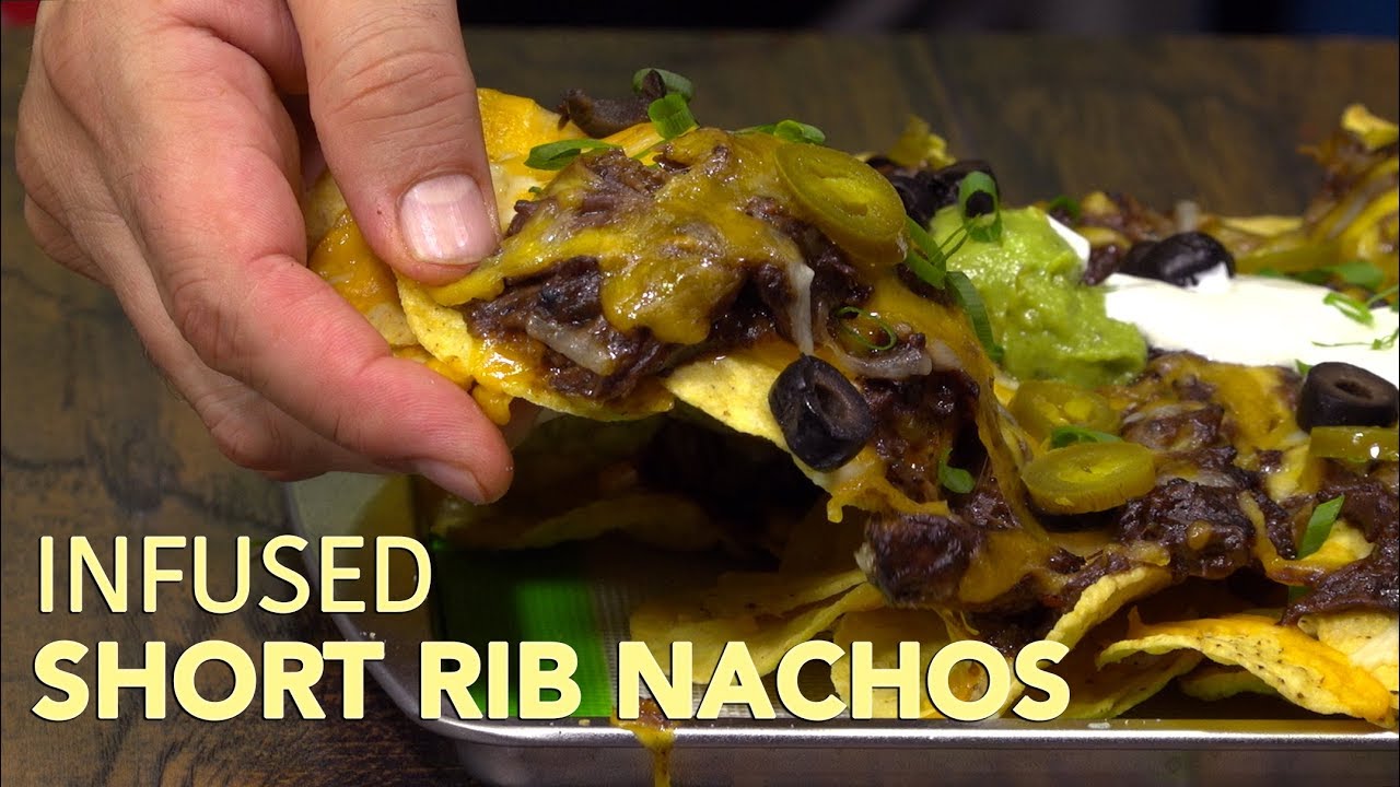 Braised Short Rib Nachos - Infused Food How To - MagicalButter.com ...