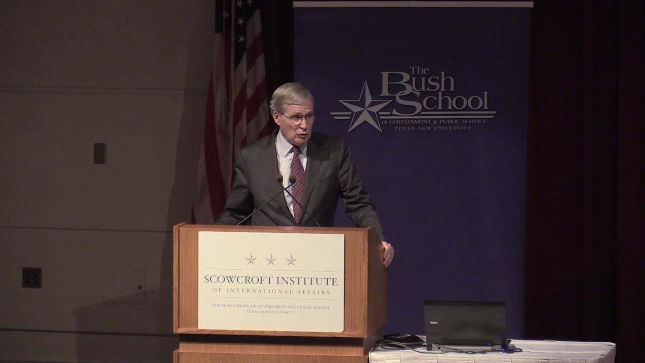 Bush School Talks: Former National Security Advisor Stephen J. Hadley ...