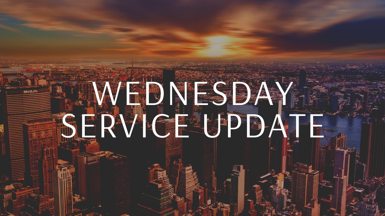 Wednesday Service Update - YouTube