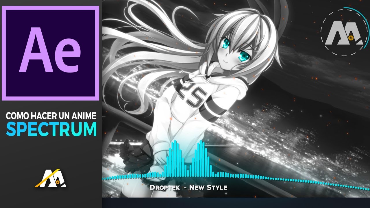 Como Hacer The Anime Audio Spectrum (Espectro de Audio) || Tutorial ...