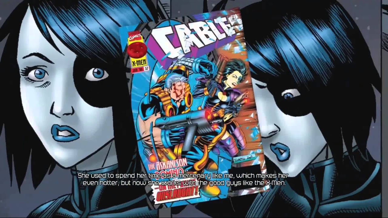 Deadpool Talks about Luck (and Domino) - YouTube