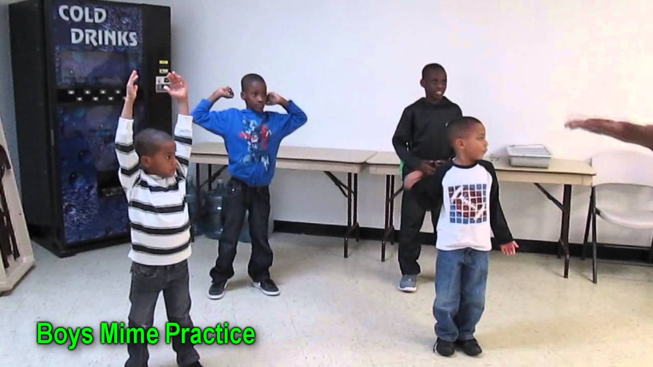Praise Him In Advance | Boy's Mime Practice | CAW Ministry - YouTube