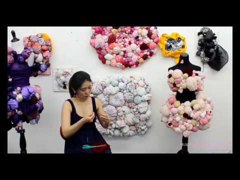 Natsuko Hattori Making Soft Sculpture MocoMoco - YouTube