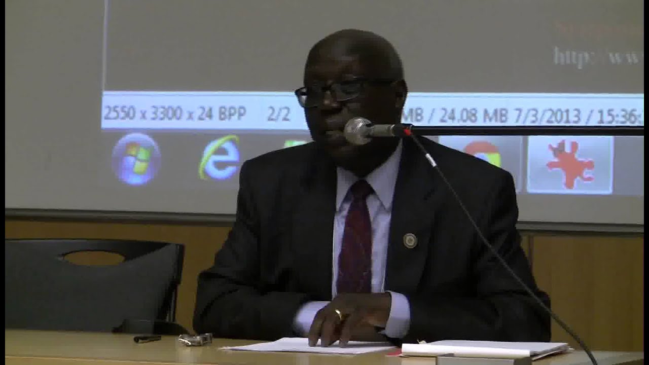 Francis M. Deng, Q&A #1, Opening Address: Sudan/South Sudan Symposium ...
