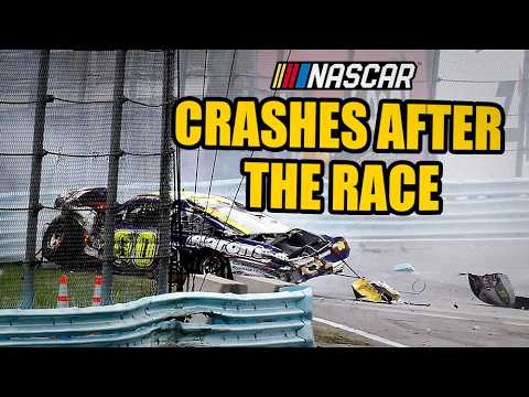 NASCAR's Crashes After The Race! - YouTube