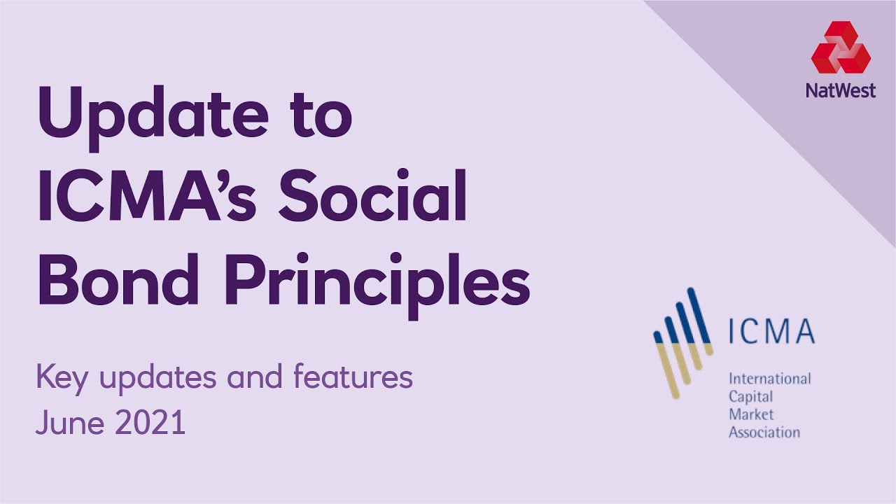 ICMA’s Social Bond Principles - YouTube
