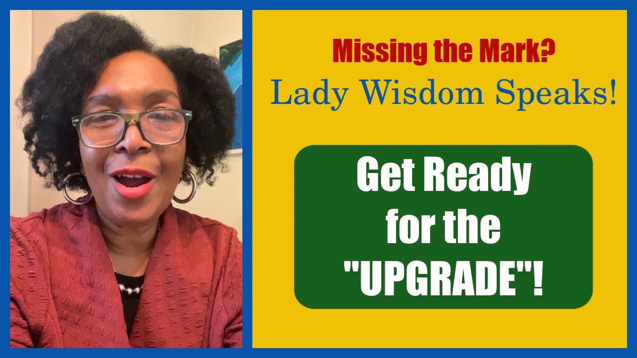 God is giving an "UPGRADE"- Leadership is Alive! |Proverbs 8 | Lady ...