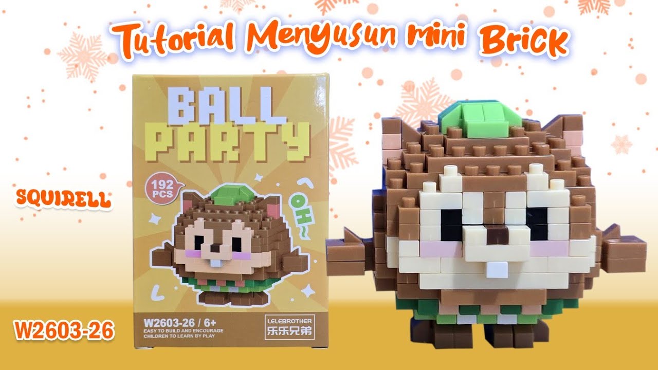 HOW TO MAKE A MINI LEGO BRICKS NANO BLOCKS MAKE A WISE LIFE PARTY BALL ...