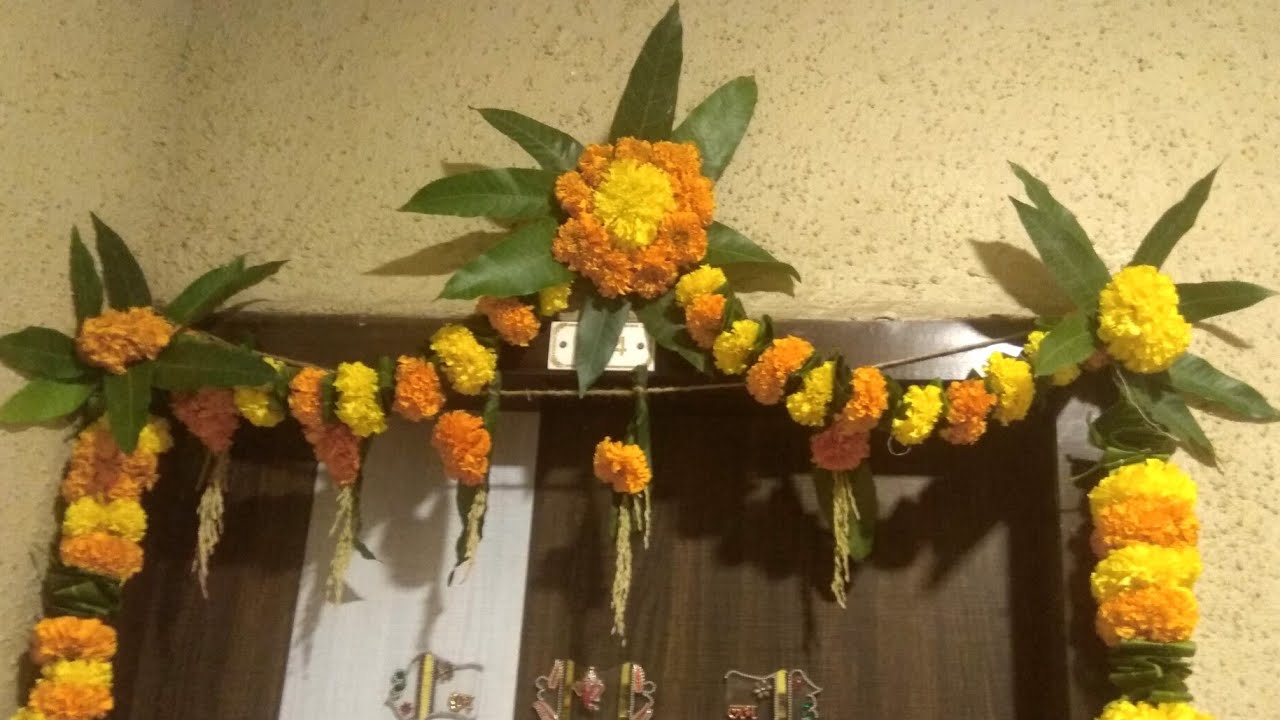 Toran Making Ideas/इस दशहरा और दिवाली पे बनाइए तोरण नए तरीके से ...