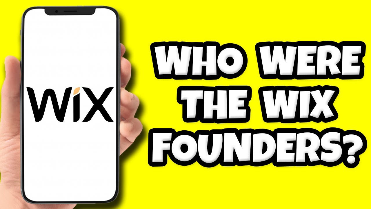 Who Were The Wix Founders? - YouTube