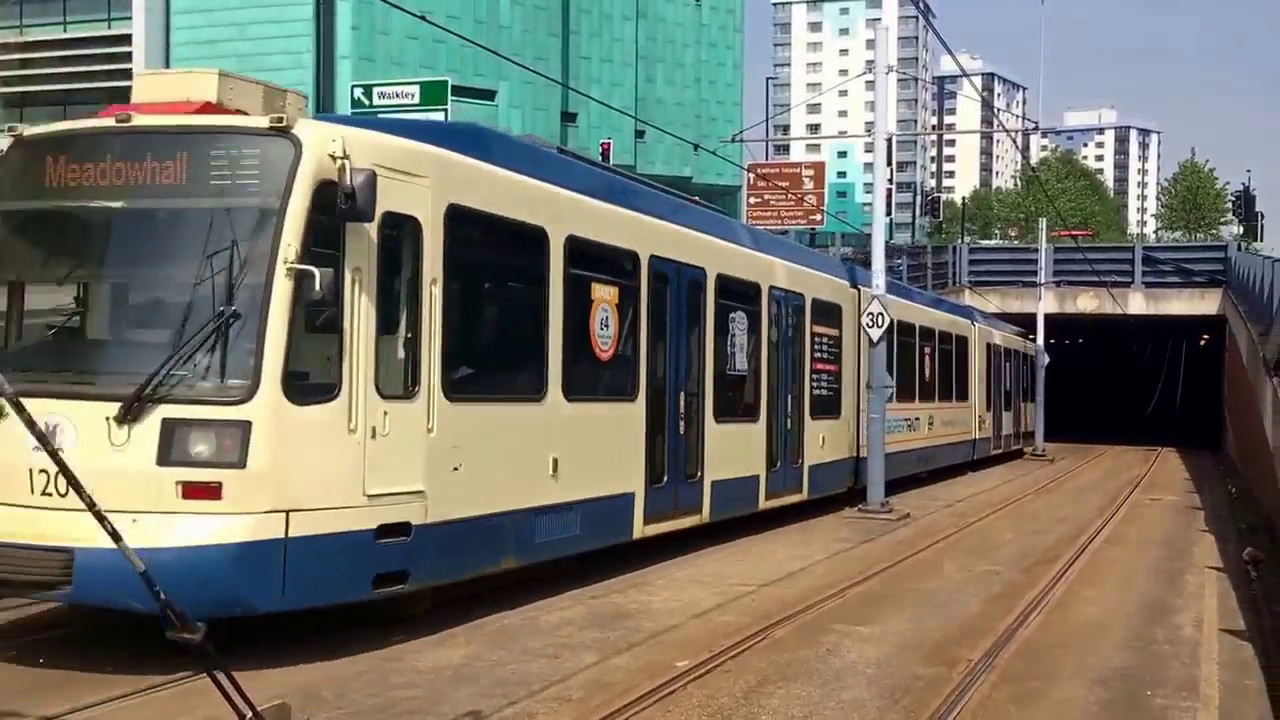 Stagecoach Sheffield SuperTram 120/118 At University To Middlewood ...