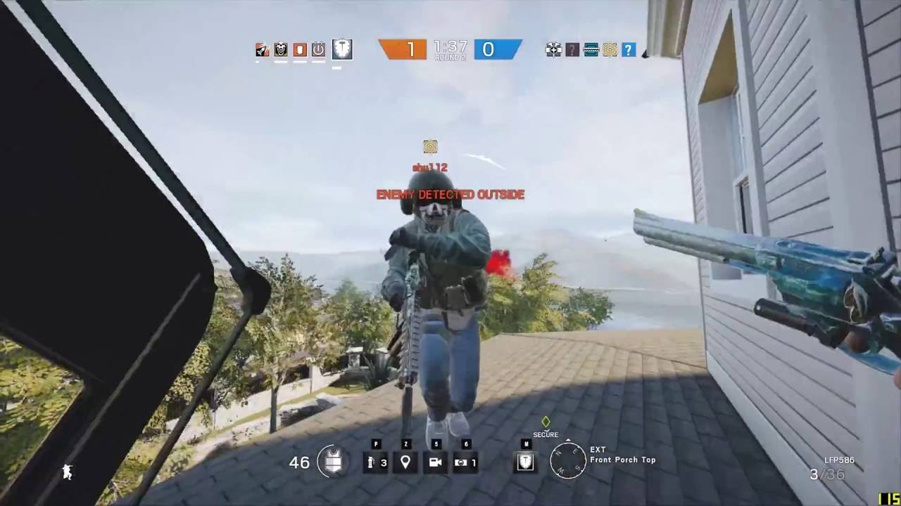 R6S - Shield Strafing Examples - YouTube