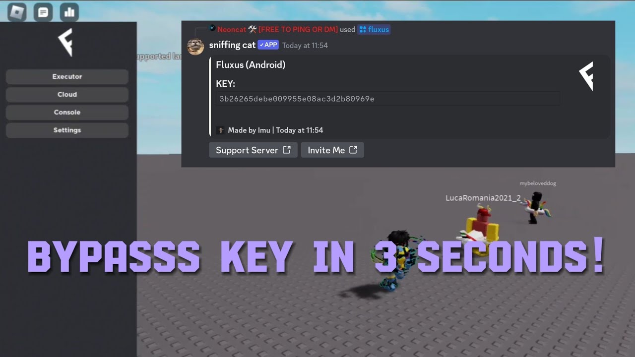 [BACK] FLUXUS KEY BYPASS IN 3 SECONDS!! 🔥 (SNEAK PEAK AT THE END) - YouTube