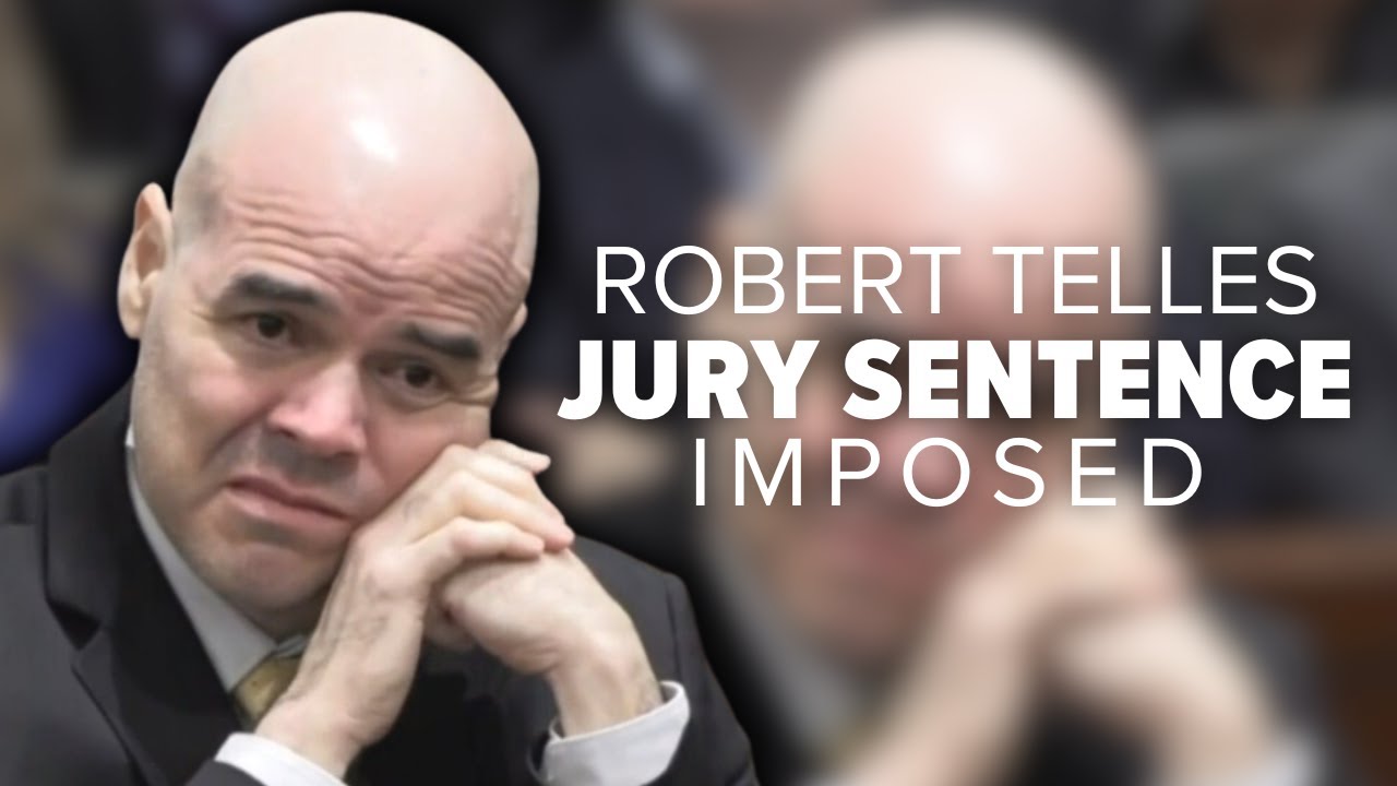Recap of Robert Telles' jury sentence in his murder trial - YouTube