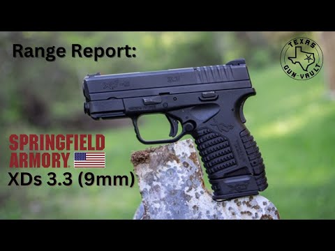 Range Report: Springfield Armory XDs 3.3 - The single stack 9mm XD ...