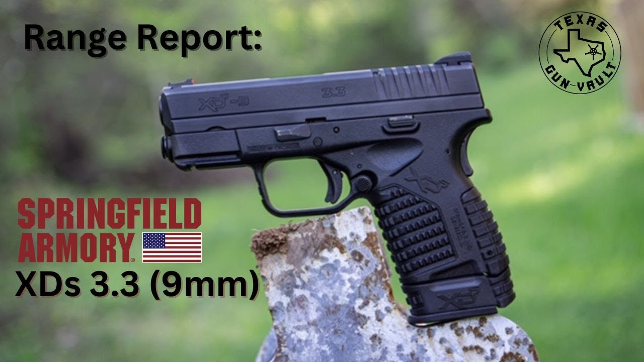 Range Report: Springfield Armory XDs 3.3 - The single stack 9mm XD ...