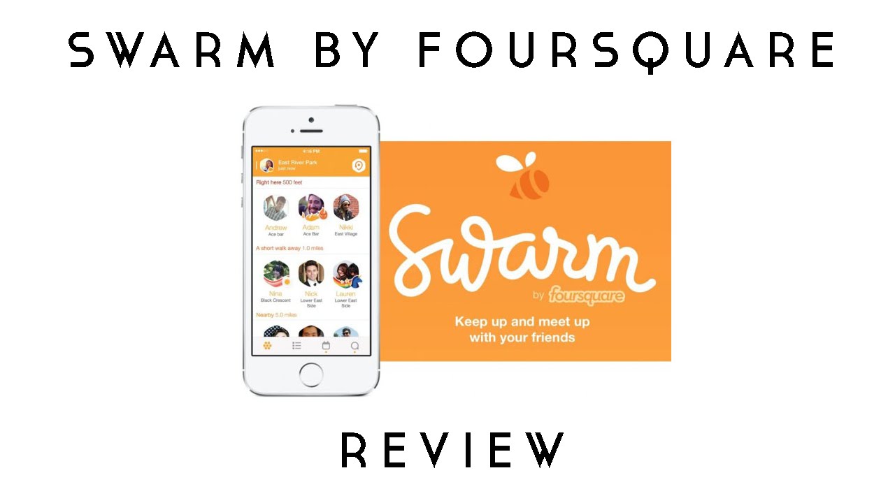 SWARM APP BY FOURSQUARE - YouTube