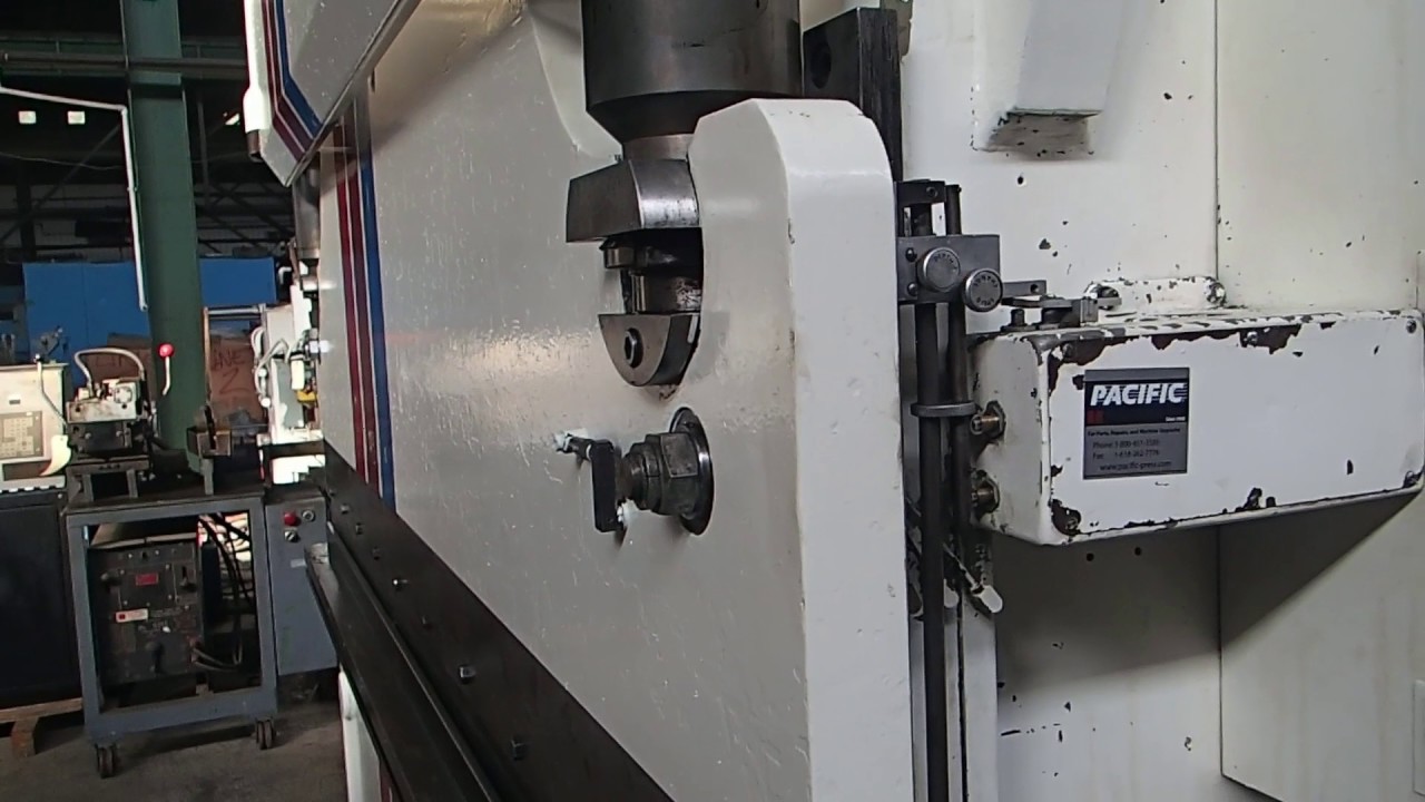 Pacific 110 Ton Hydraulic Press Brake - YouTube