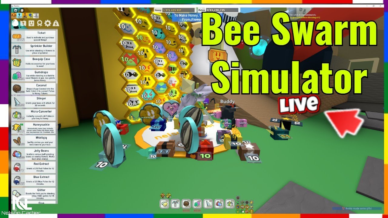 Bee Swarm Simulator Boosting Live💰private servers - YouTube