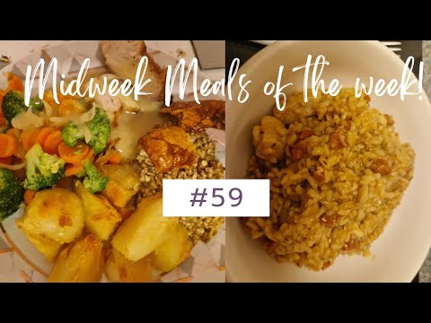 Meals of the week! | Midweek meals for my family | What we eat in a ...