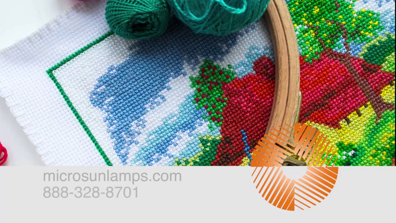 Microsun: The World's Best Sewing Lamps - YouTube