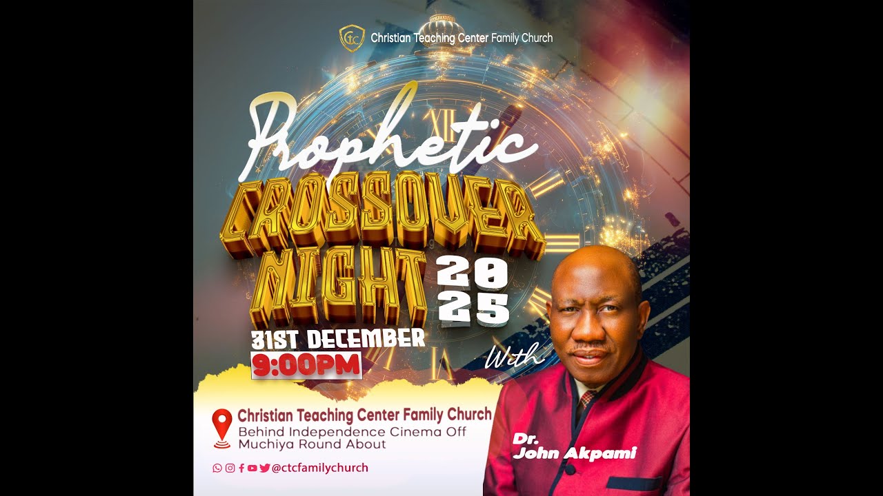 Prophetic Crossover Night 2025 - YouTube