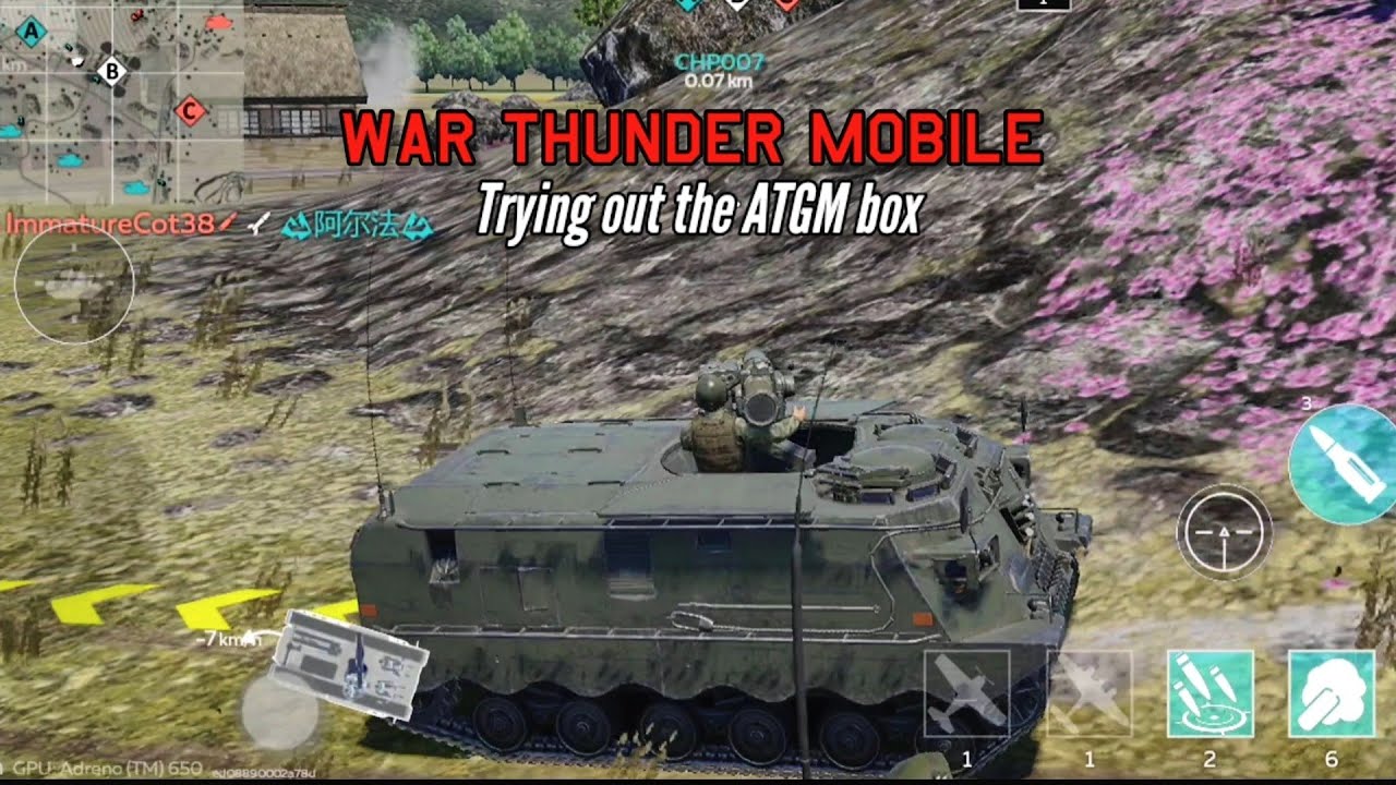 Pvrbv 551: ATGM Box - War Thunder mobile - YouTube