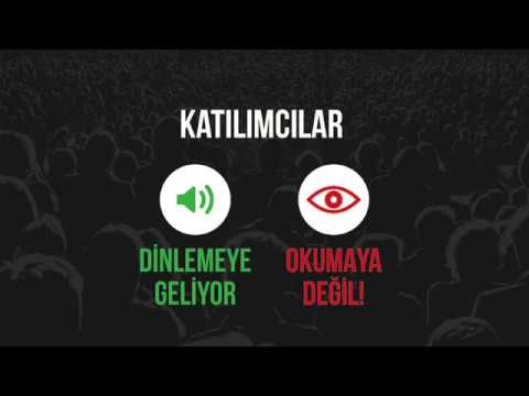 Etkili Sunum İçeriği Nasıl Olmalıdır?