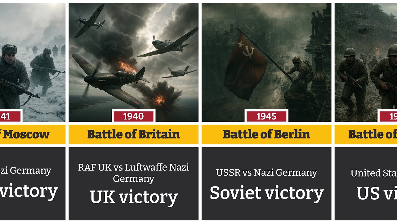 Greatest Battles of World War II: The Fights That Changed History ...
