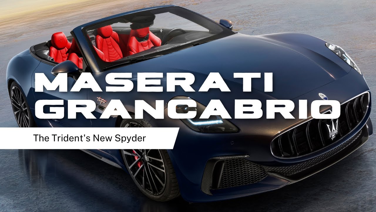 2024 Maserati GranCabrio Review: Ultimate Luxury Convertible Experience ...