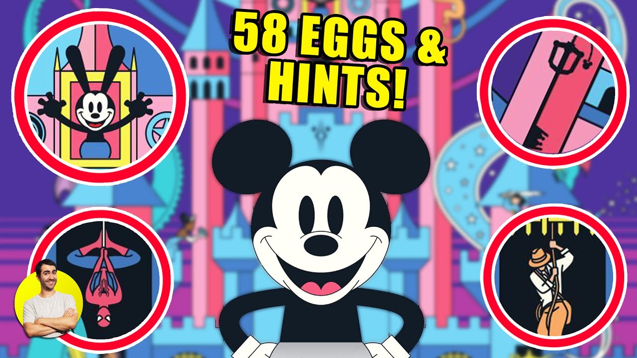 This Disney D23 Expo Poster Has 58 EASTER EGGS & HINTS! (Oswald ...