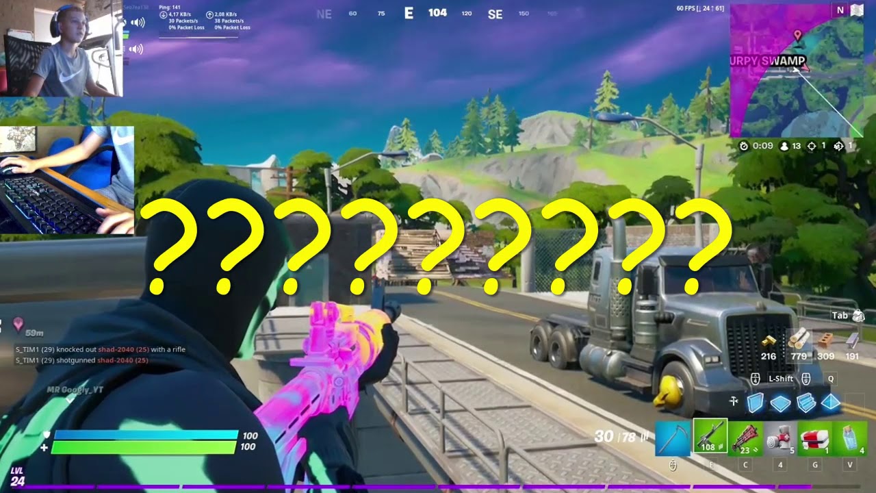 Fortnite trolling with MR Googly - YouTube