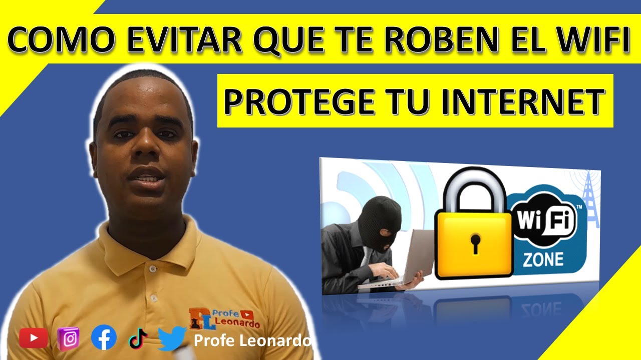 COMO EVITAR QUE SE ROBEN LA CLAVE DE TU INTERNET WIFI | ROUTER TP-LINK ...