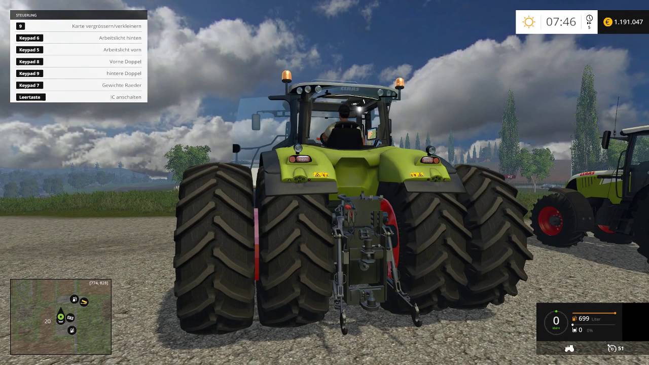 Mod Vorstellung Farming Simulator Ls15: Claas-Pack V 1.0 - YouTube
