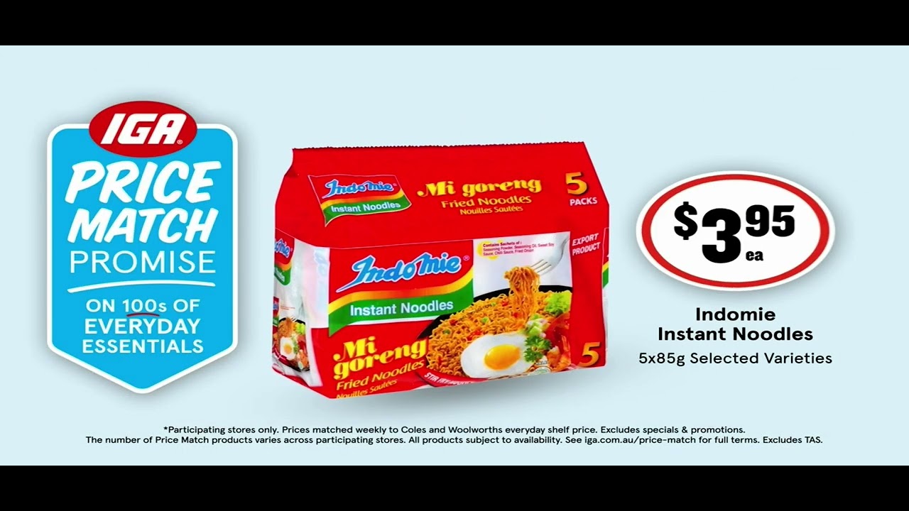 IGA - Price Match Promise Ad (2023) - YouTube