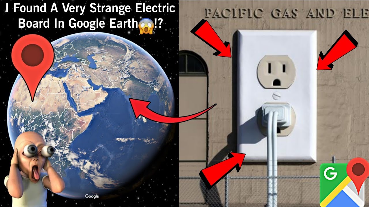 😶‍🌫️😰I Found A Very Strange Electric Socket In Google Earth!?#trending ...