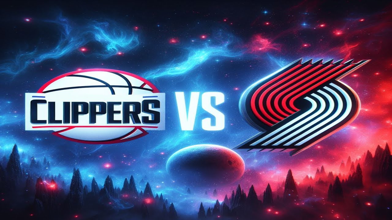 Los Angeles Clippers at Portland Trail Blazers - Play-by-Play l Score Clock - YouTube