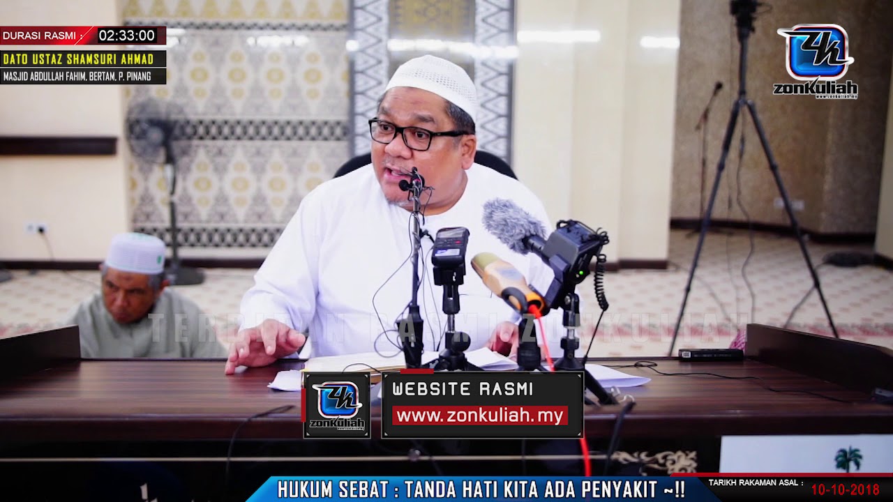 [Tazkirah]Isu Sebat : "Satu Malaysia Respon Negatif" | Hati Berpenyakit ...