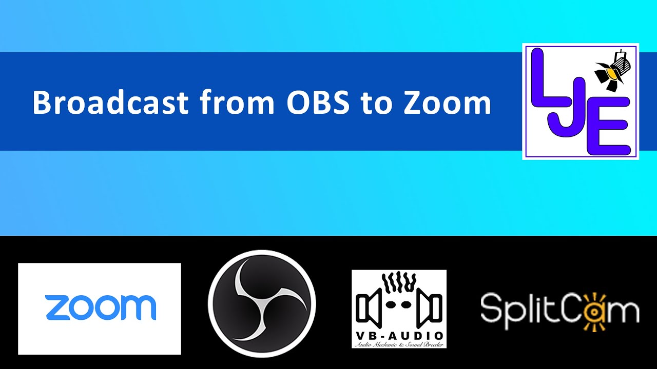 Broadcast from OBS Studio to a Zoom Meeting - YouTube
