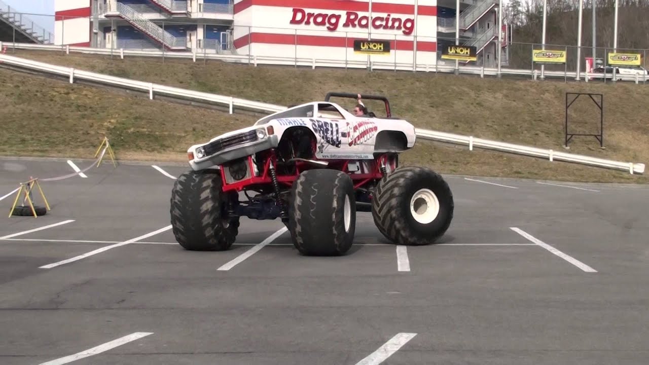 Bristol Motor Speedway Shell-Camino Monster Truck Rides - YouTube