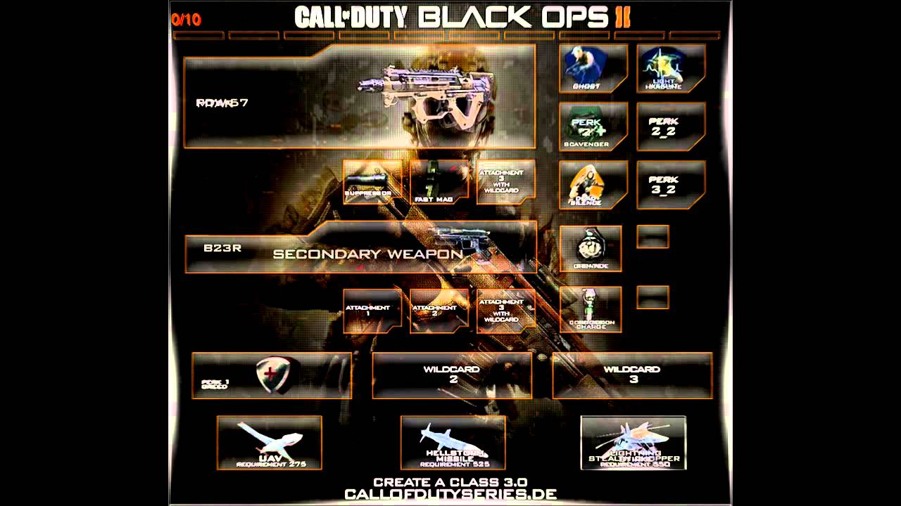 Black Ops 2: The BEST 5 Classes for Release Night - YouTube