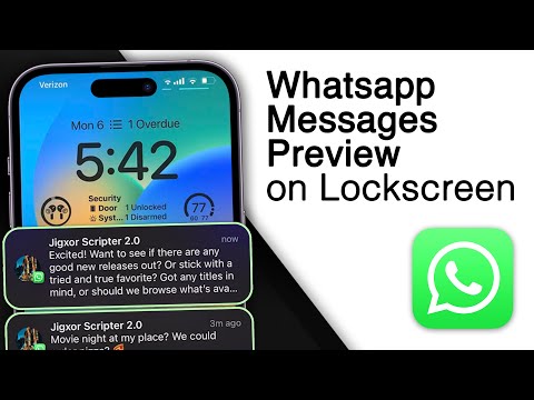 Read WhatsApp Messages From Notification Bar On iPhone! [2024]