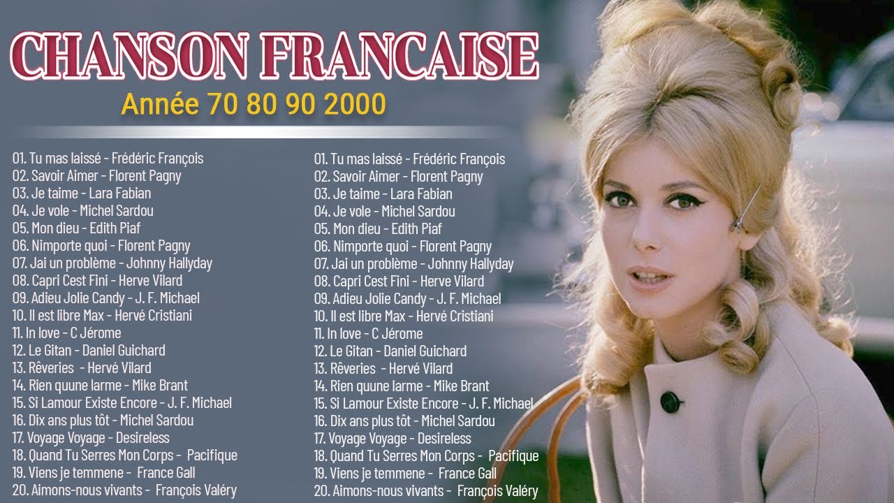 Tubes Des Années 70 80 90 ♪ Les Meilleures Chansons Françaises Années ...