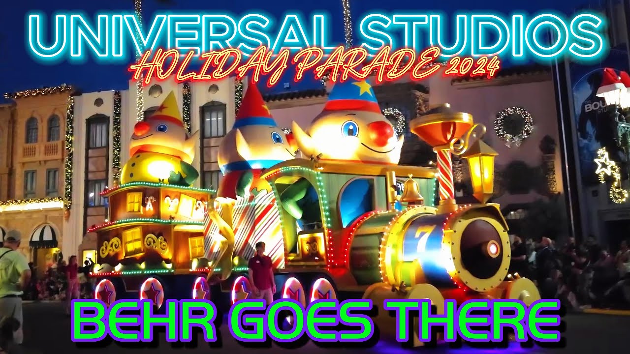 2024 Universal Macy's Holiday Parade in 4K - YouTube