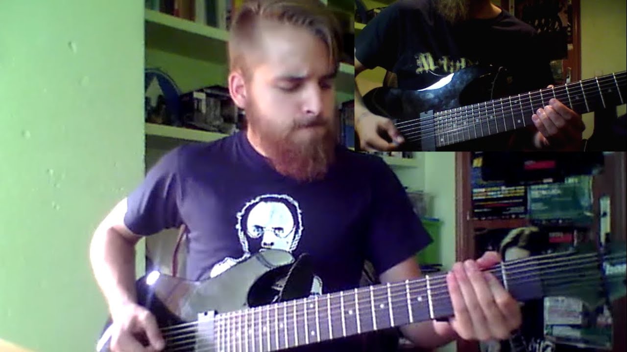 Periphery - Ragnarok 8 string guitar cover - YouTube