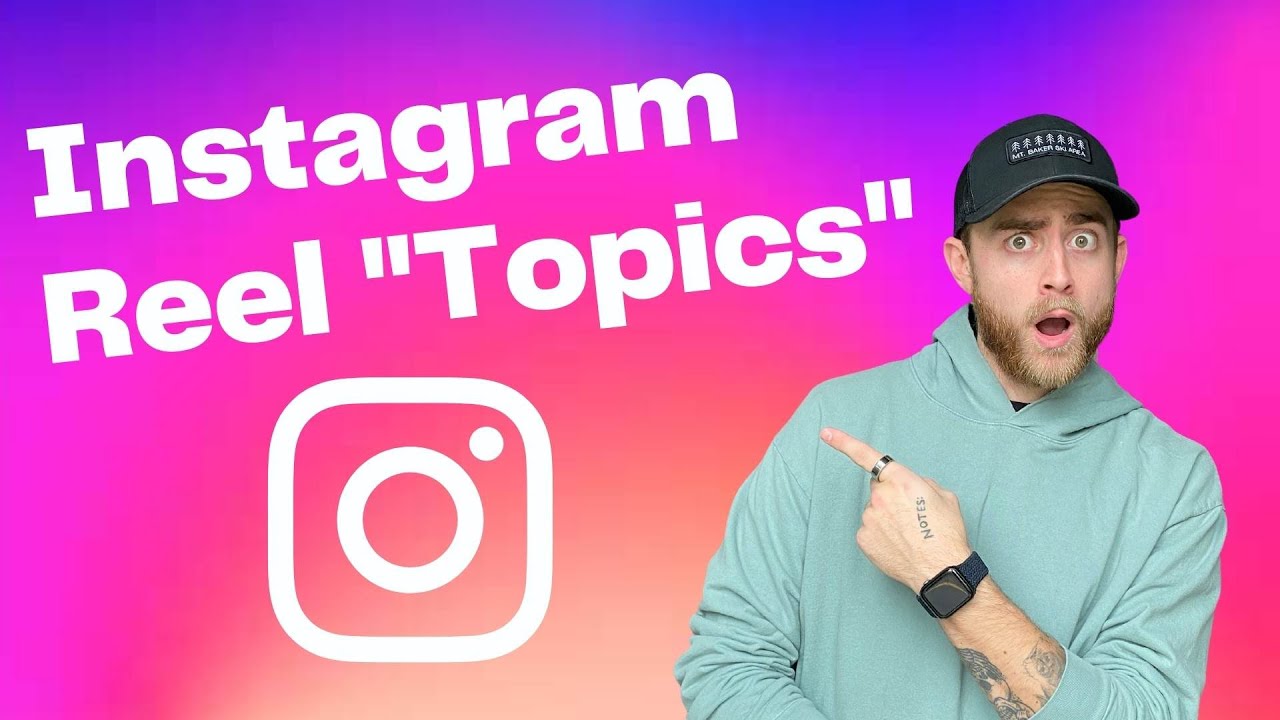 Reels Topics - NEW Instagram Feature - YouTube